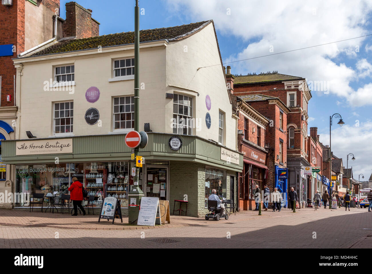 The town centre of leek hi-res stock photography and images - Alamy