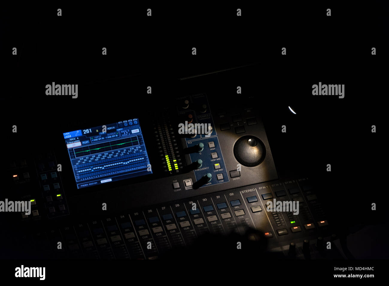 Mixer lights hi-res stock photography and images - Alamy