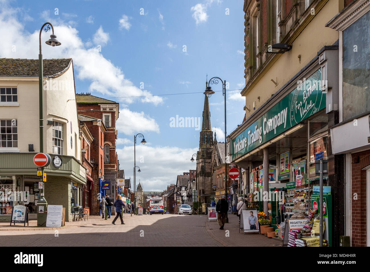 Leek Staffordshire Church Stock Photos & Leek Staffordshire Church ...