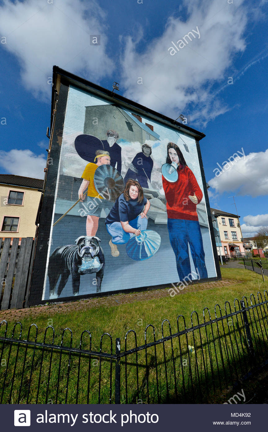 Bogside Artists Stock Photos & Bogside Artists Stock Images - Alamy