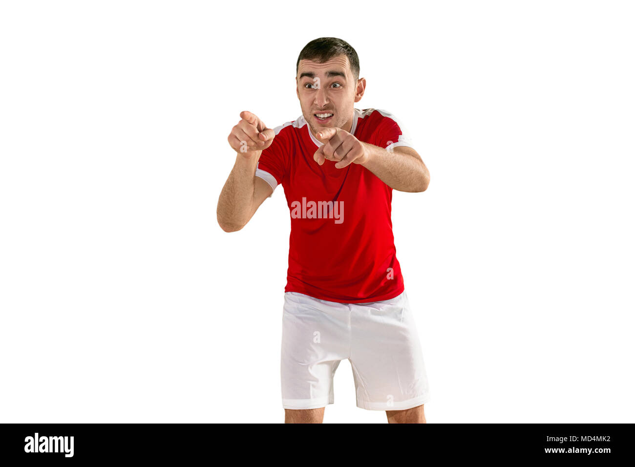 Soccer sport male gesture field hi-res stock photography and images - Alamy