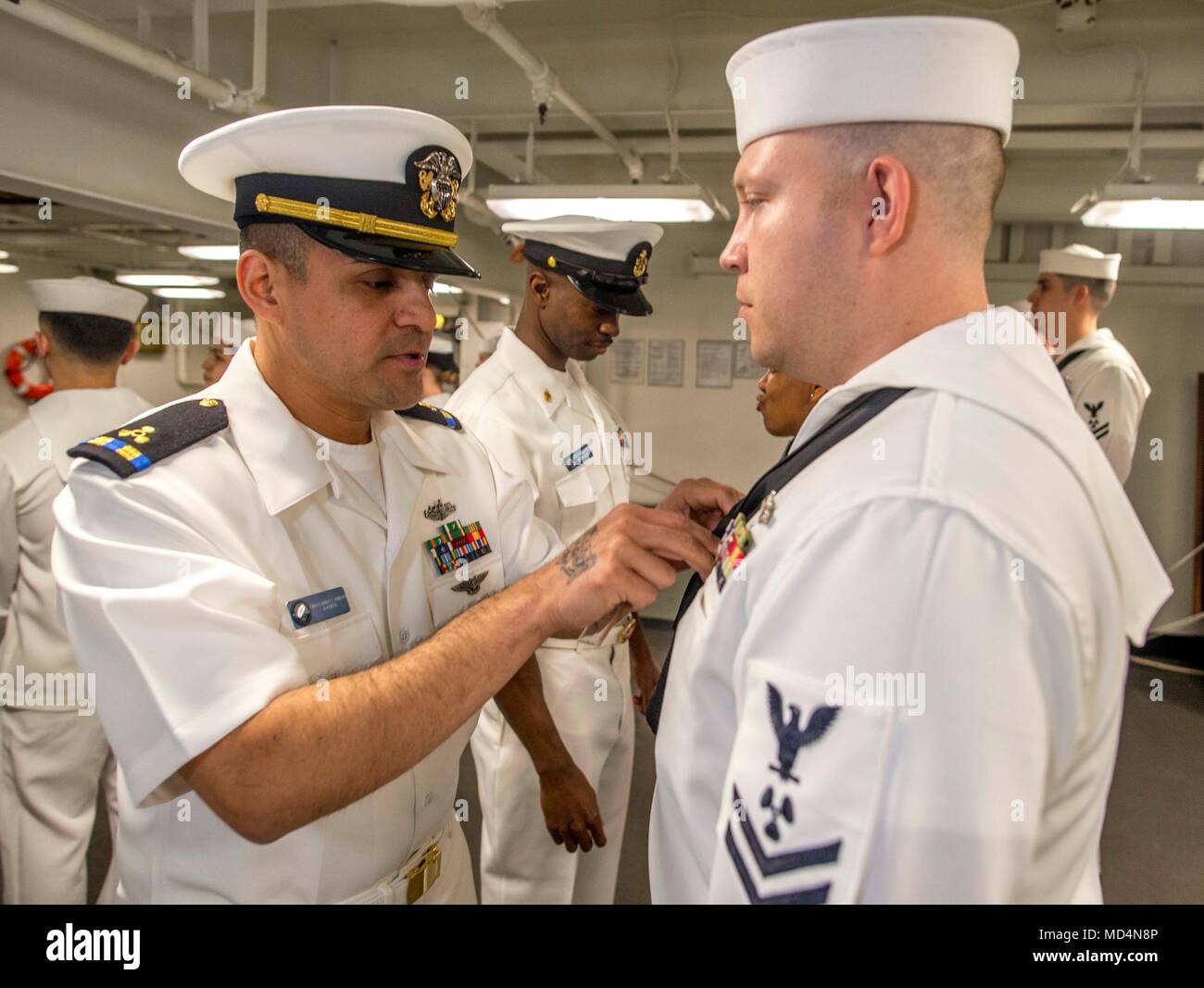 180320-N-NG136-0077 NORFOLK (March 20, 2018) Chief Warrant Officer 2 ...