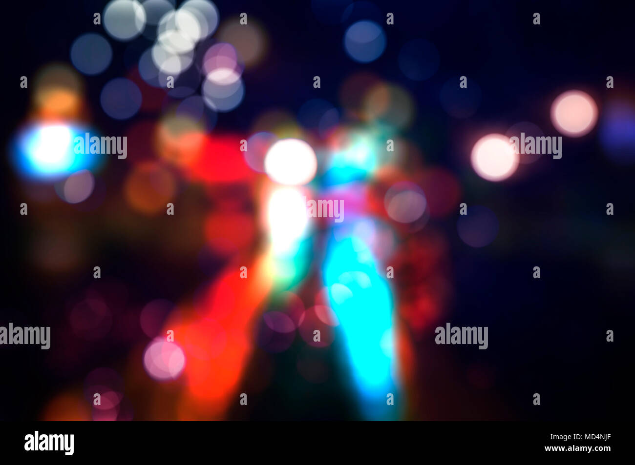 Bright colourful lights hi-res stock photography and images - Alamy