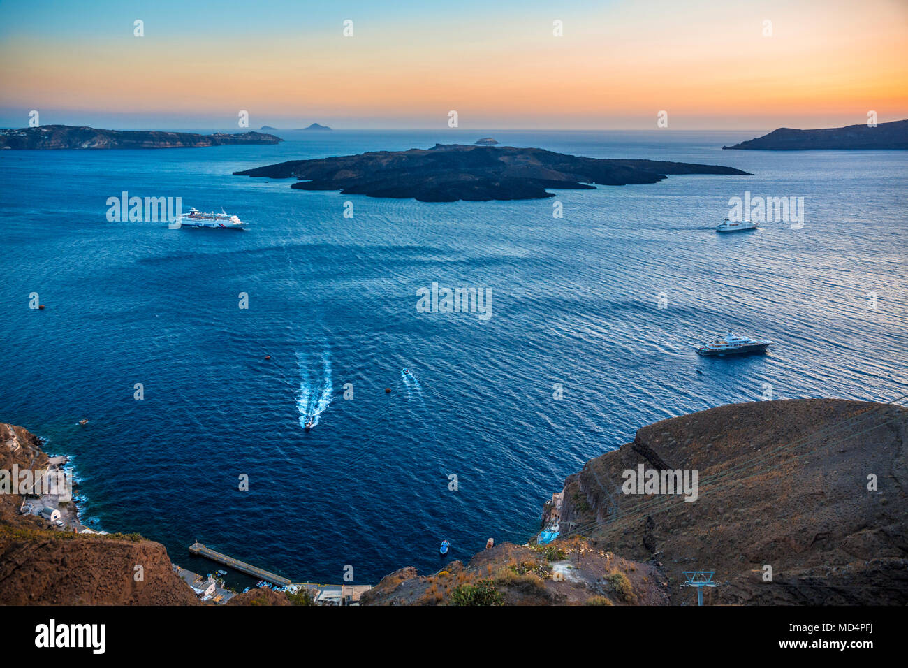 Caldera Clifftop High Resolution Stock Photography and Images - Alamy