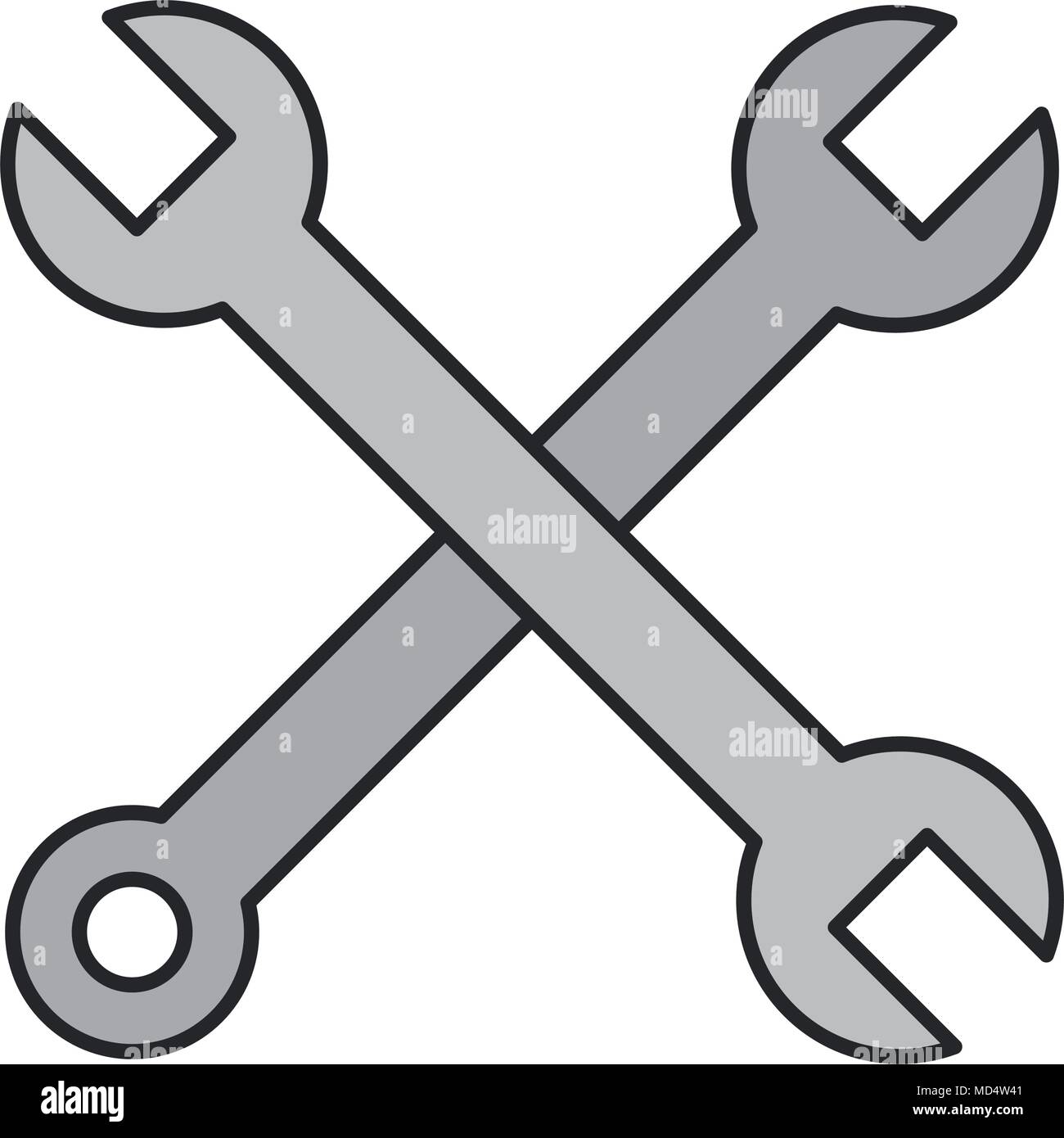 Crossed keys vector hi-res stock photography and images - Alamy
