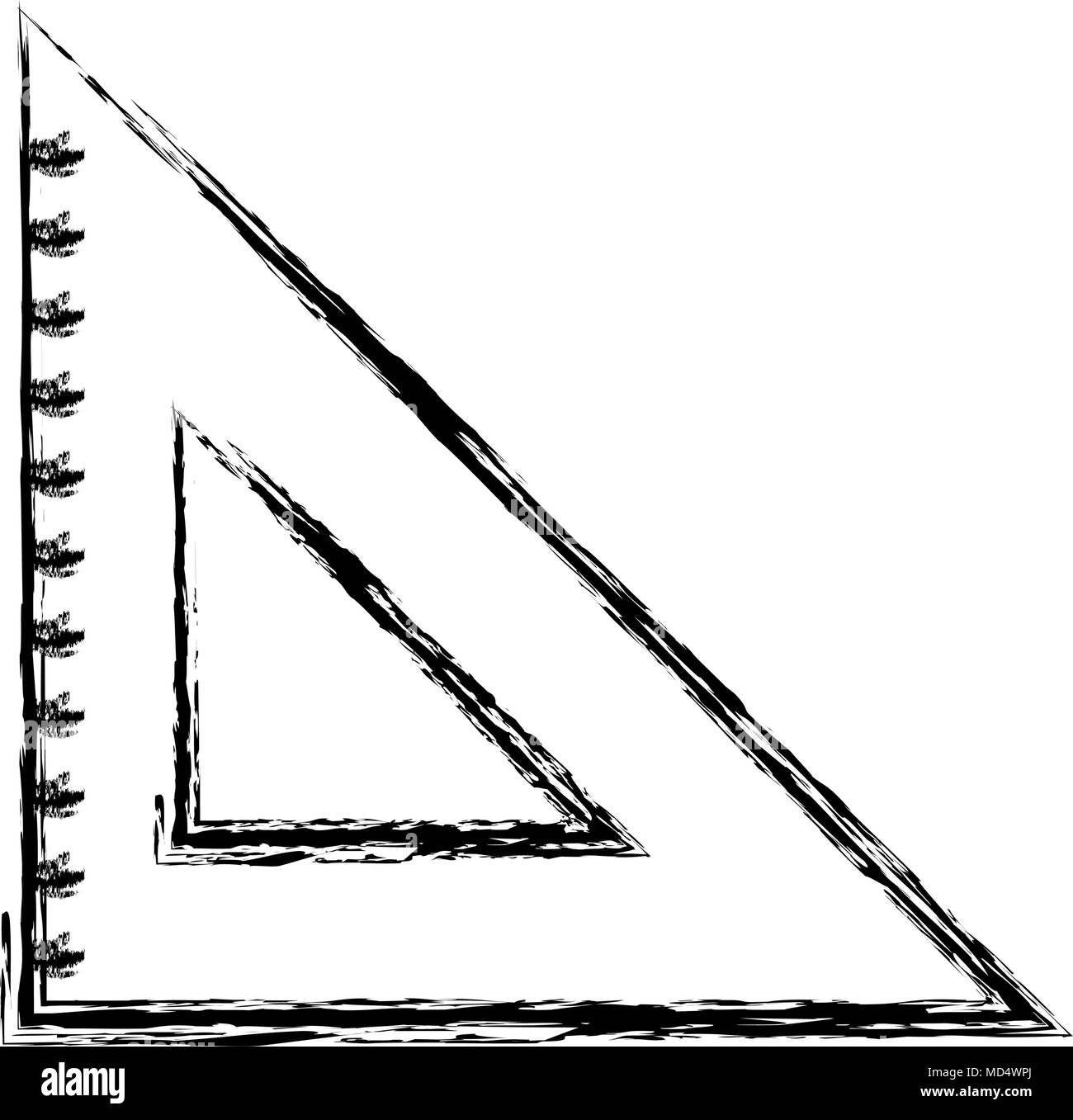 Rule geometry tool Black and White Stock Photos & Images - Alamy