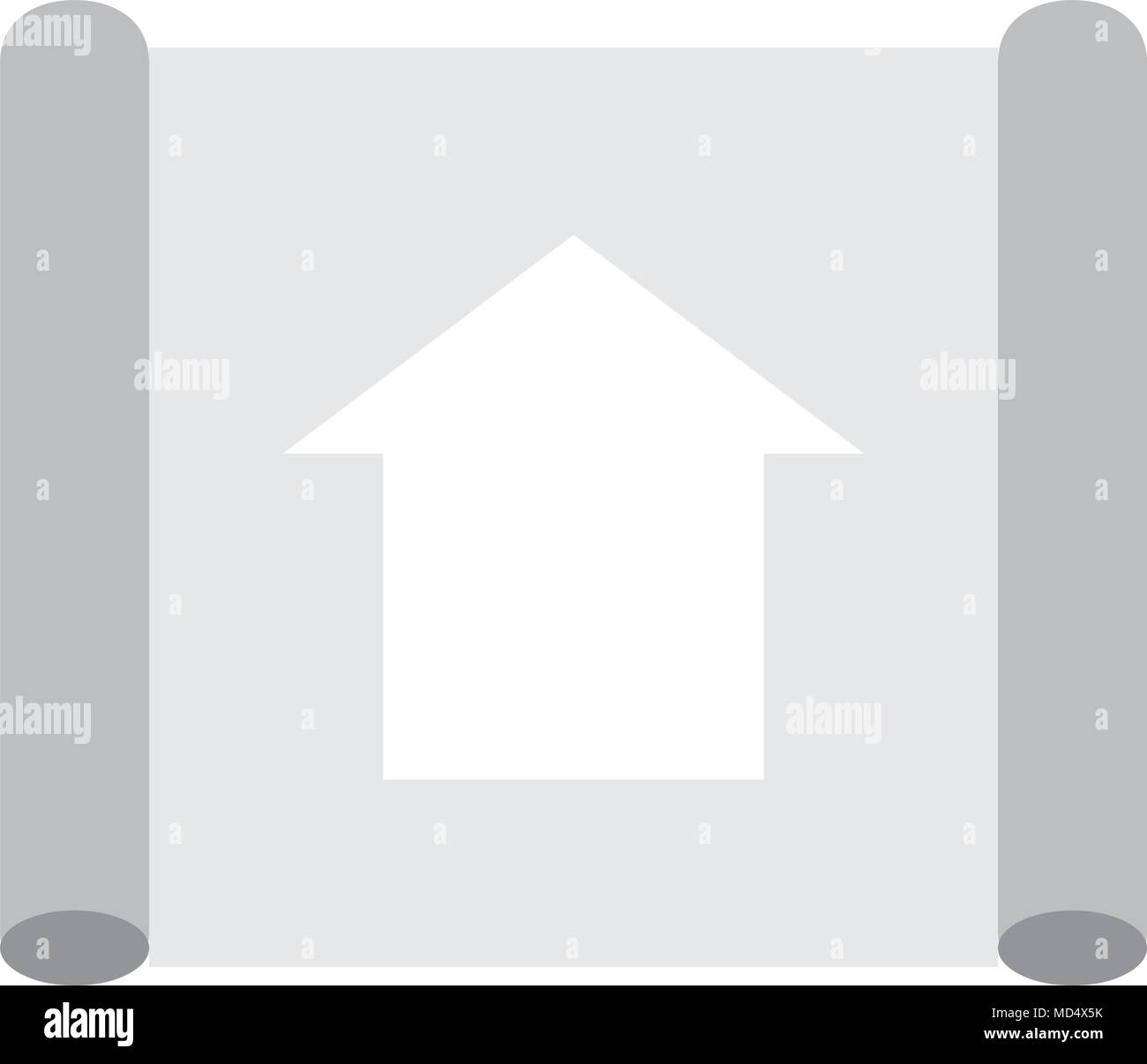 construction plane with house Stock Vector Image & Art - Alamy