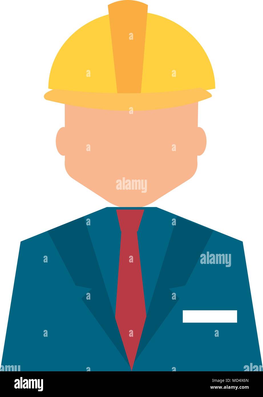 worker with helmet avatar Stock Vector Image & Art - Alamy