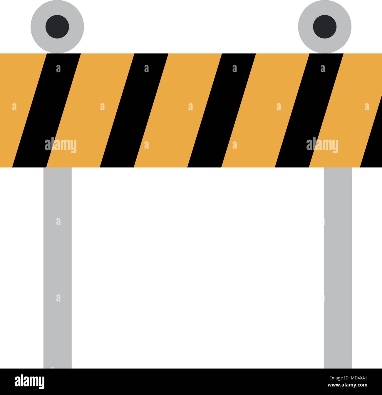 construction fence signal icon Stock Vector Image & Art - Alamy