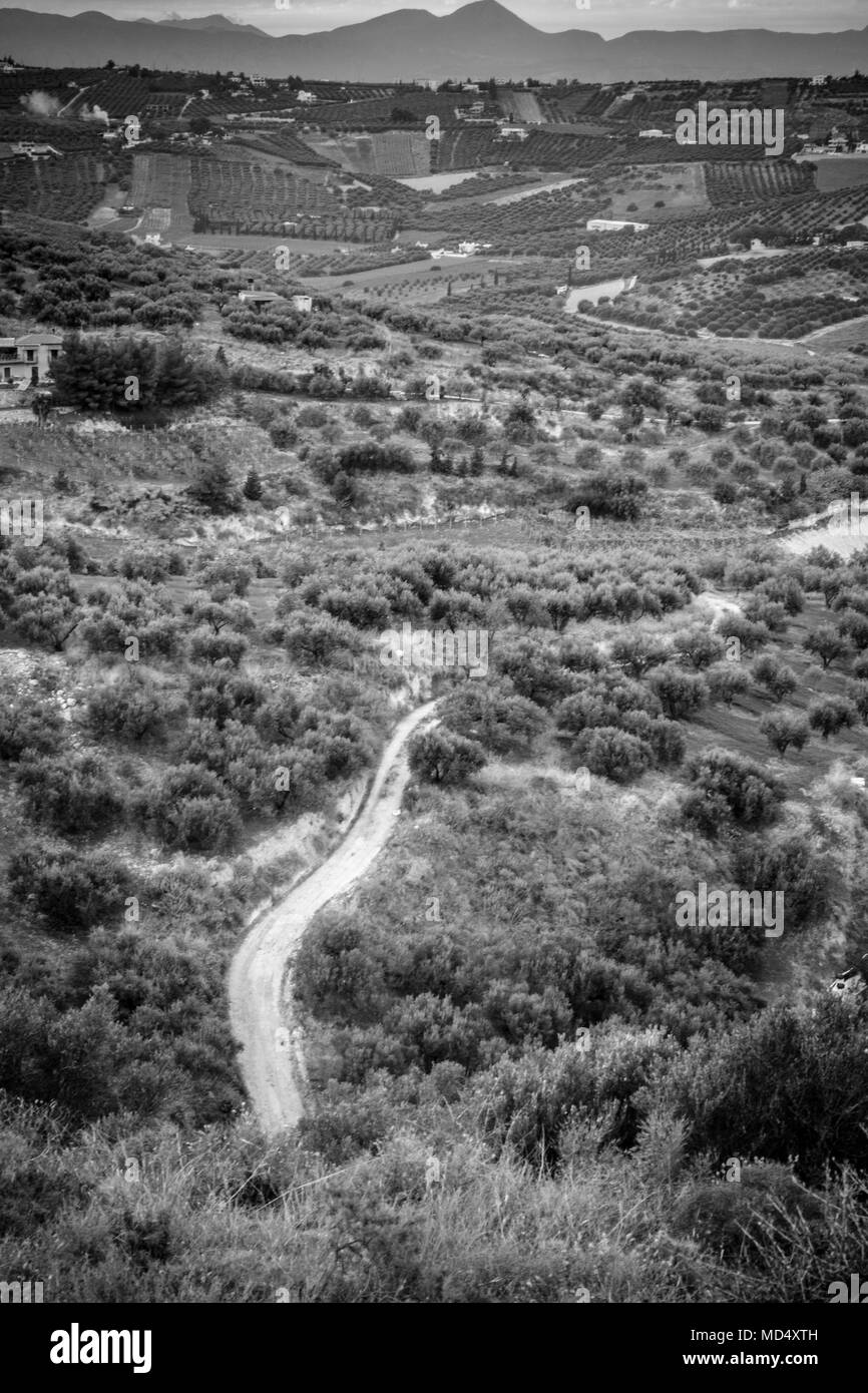 View farms in rural Black and White Stock Photos & Images - Alamy