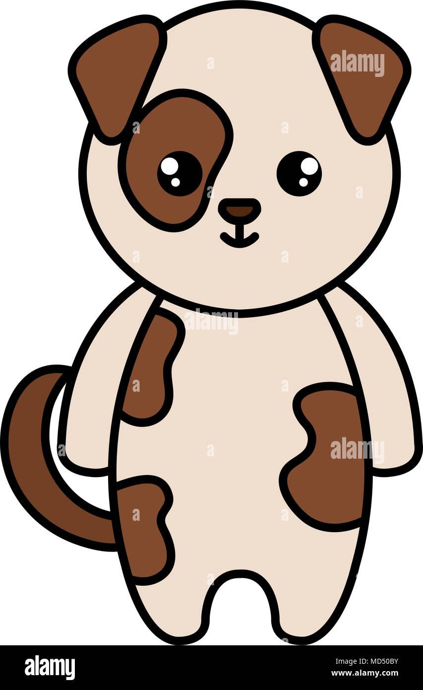 cute and little dog character Stock Vector Image & Art - Alamy