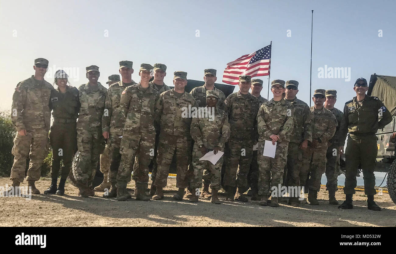 Soldiers of 5th Battalion, 7th Air Defense Artillery, 10th Army Air and ...