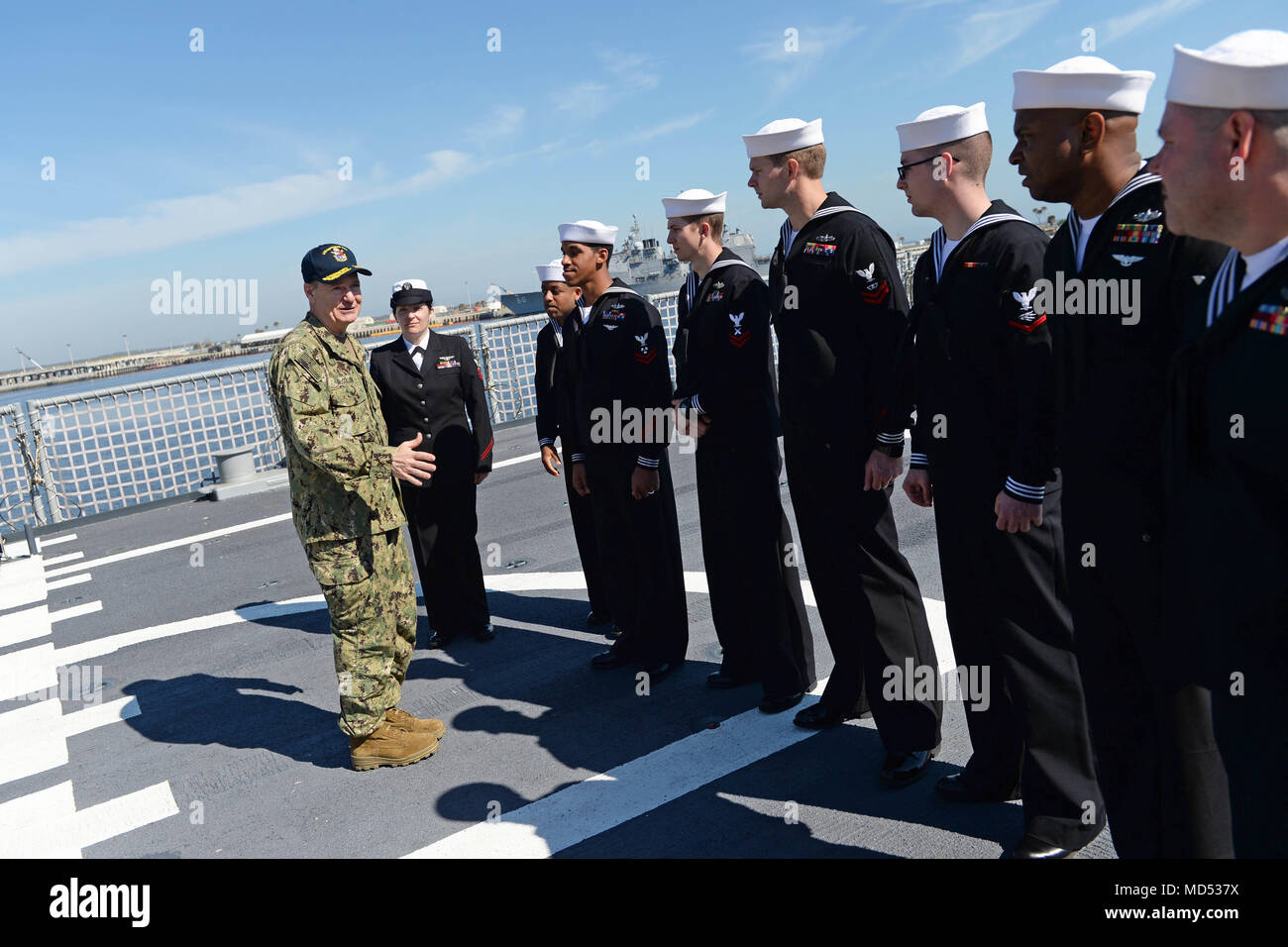 Vice Adm. Luke McCollum, Chief of Navy Reserve and Commander, Navy ...