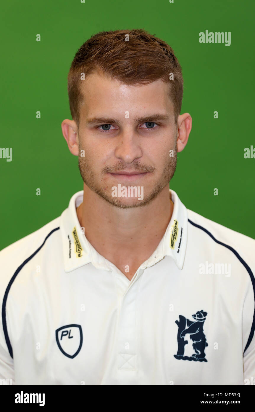 Sam Hain during the media day at Edgbaston, Birmingham. PRESS ...