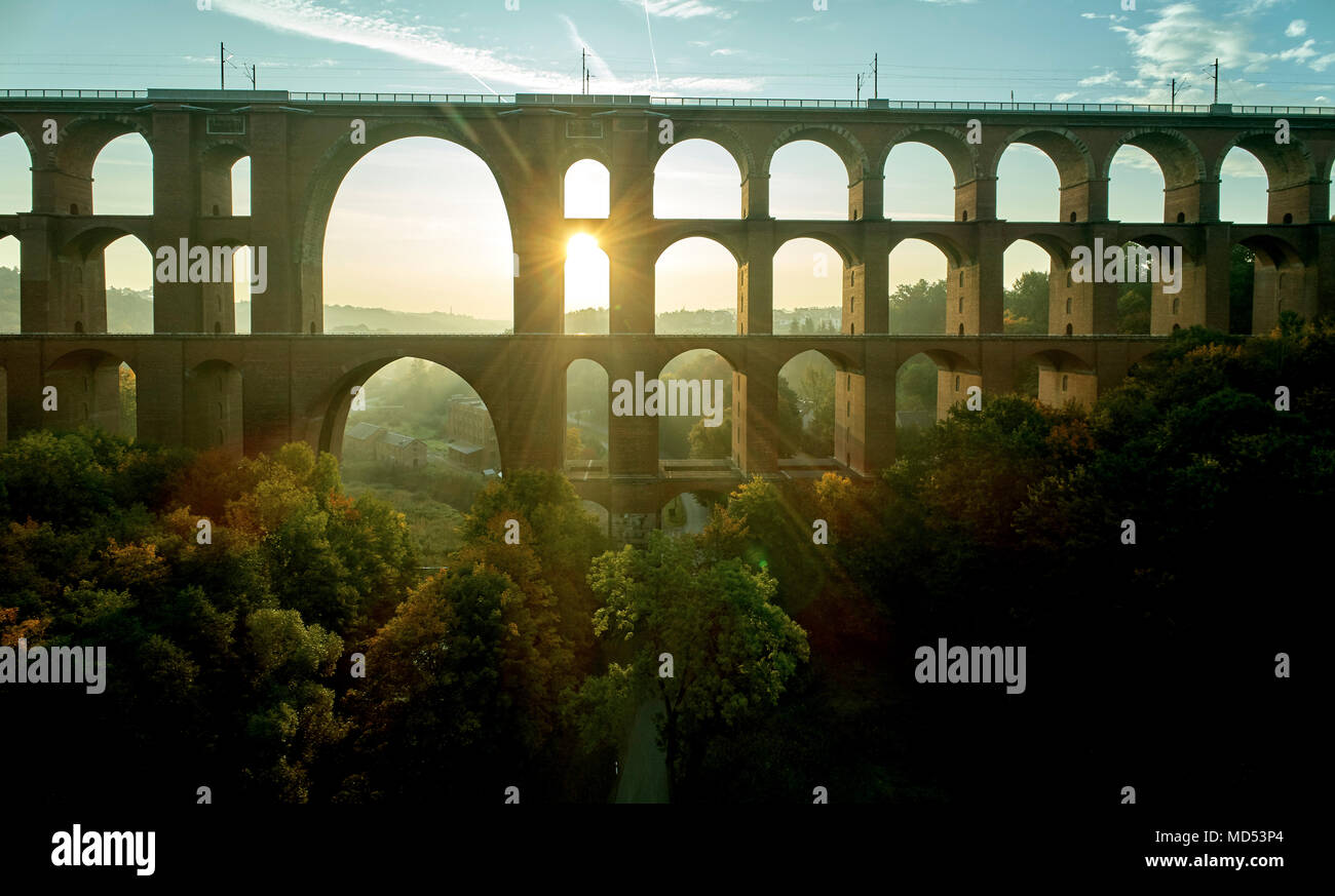 Bridge saxony viaduct railway hi-res stock photography and images - Alamy