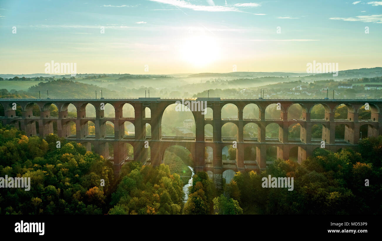 Göltzsch Viaduct, Vogtland, Saxony, Germany Stock Photo - Alamy