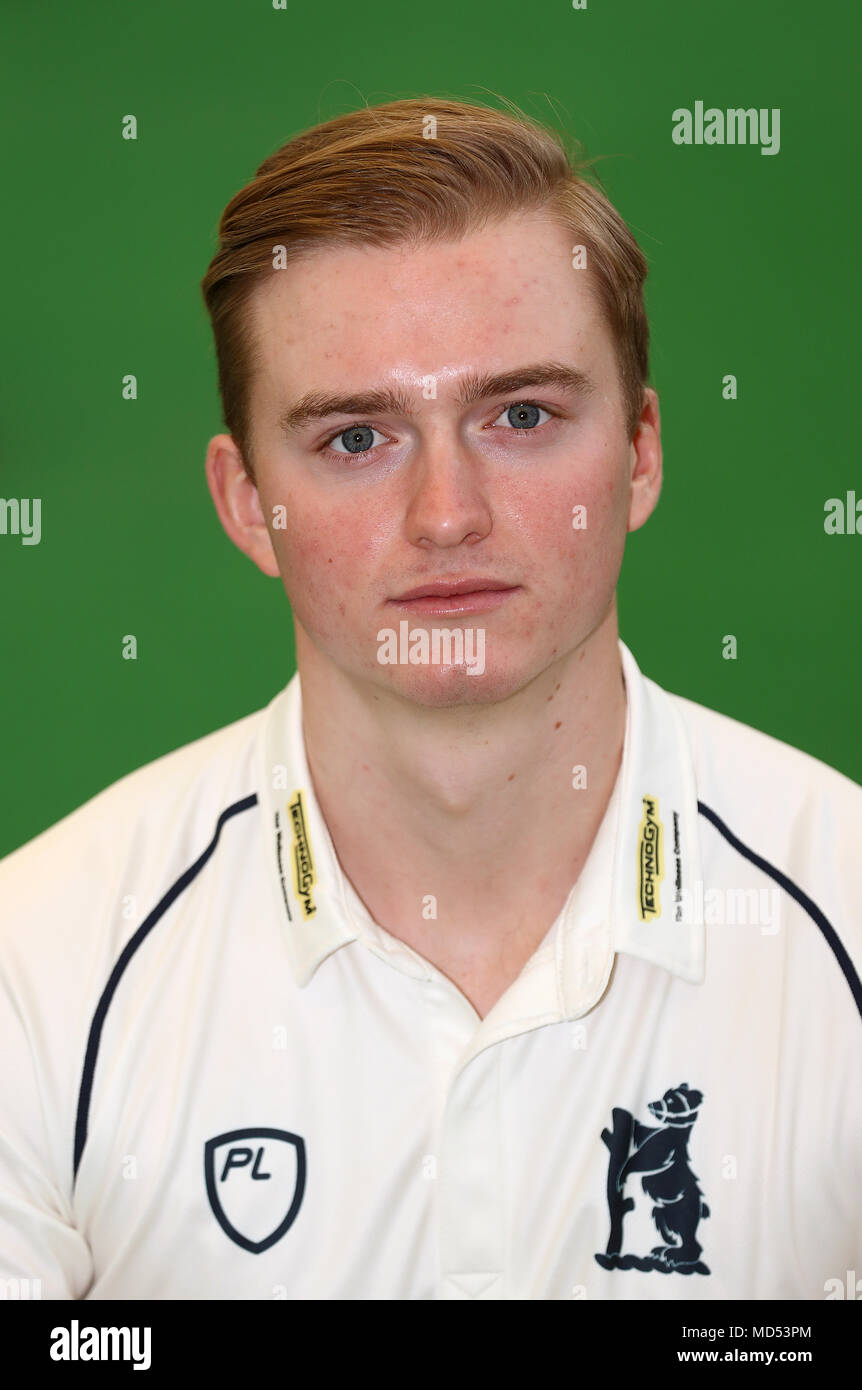 Ed Pollock during the media day at Edgbaston, Birmingham. PRESS ...