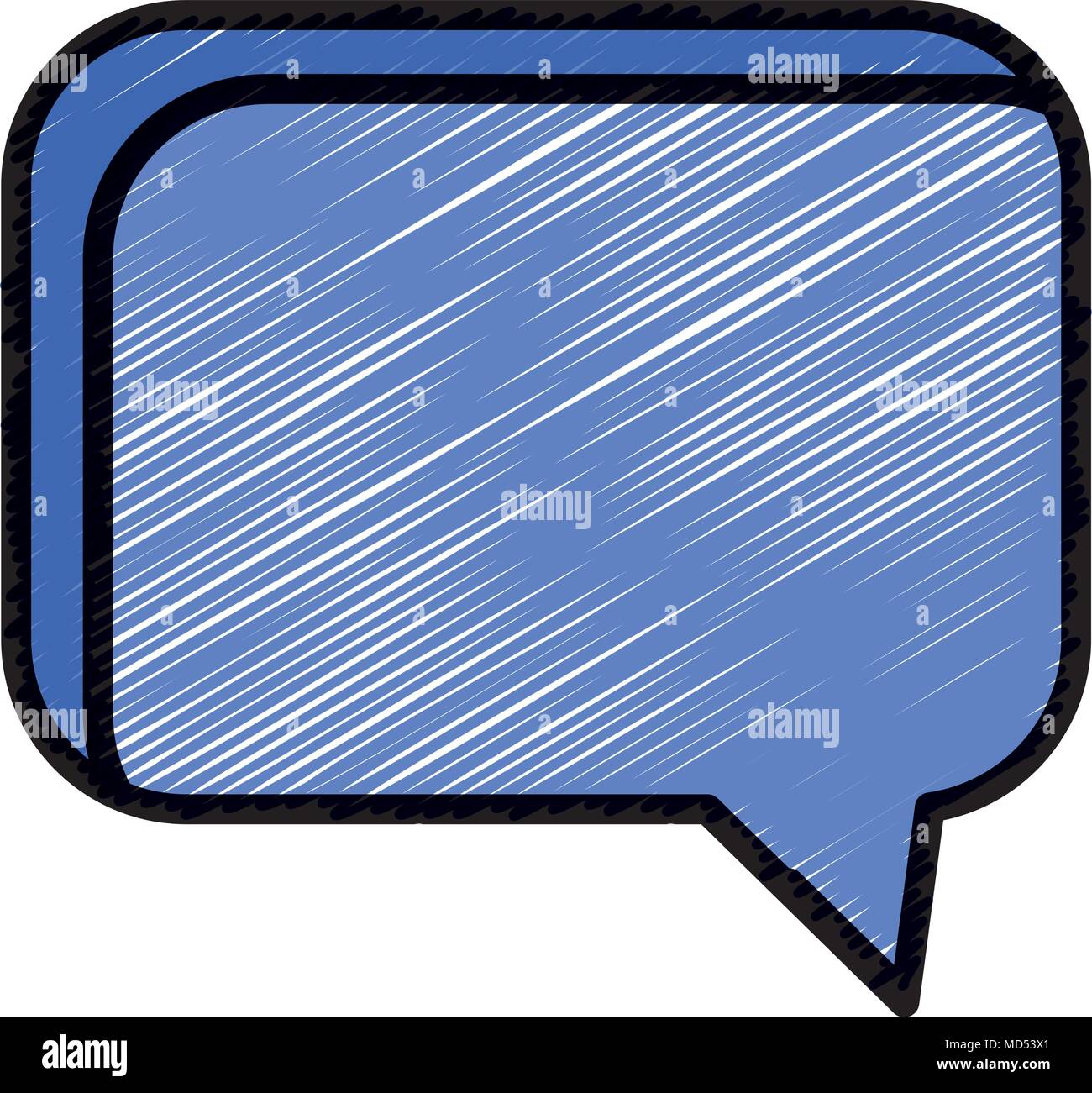 speech bubble message icon Stock Vector Image & Art - Alamy