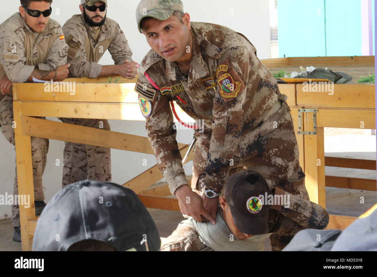 Special operations training center iraq hi-res stock photography and ...