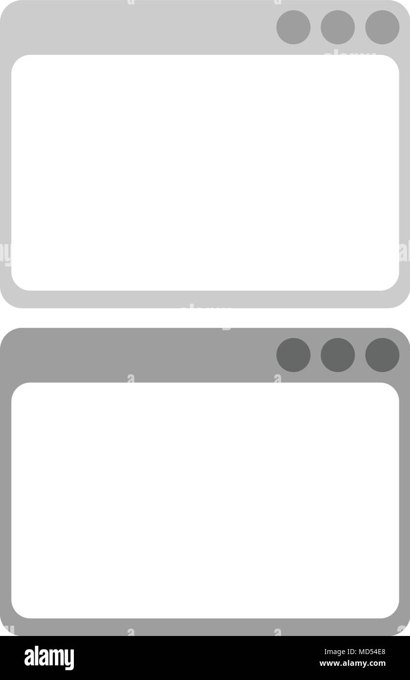 Web window icon, vector illustration. flat style Stock Vector Image ...