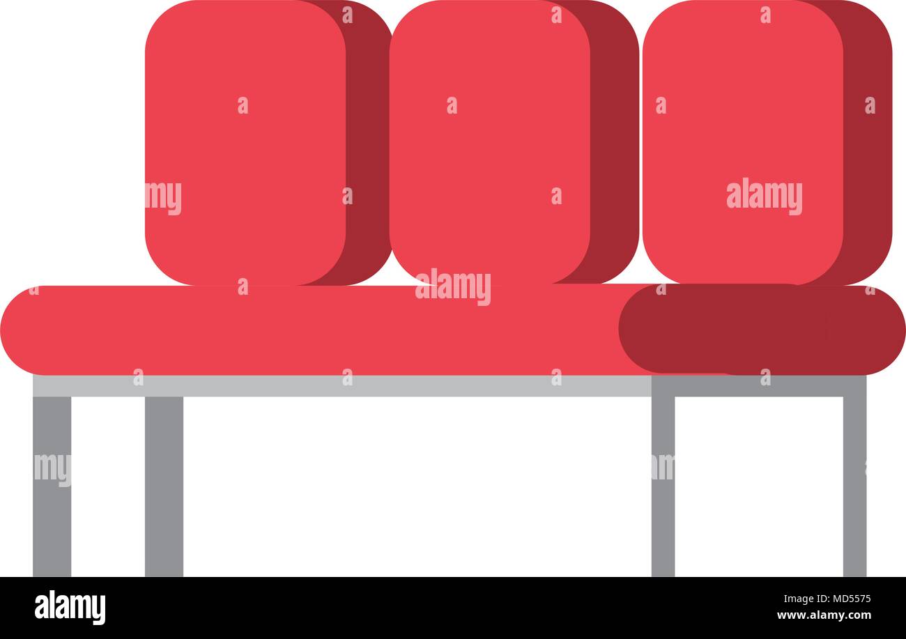 waiting room chairs icon Stock Vector Image & Art - Alamy