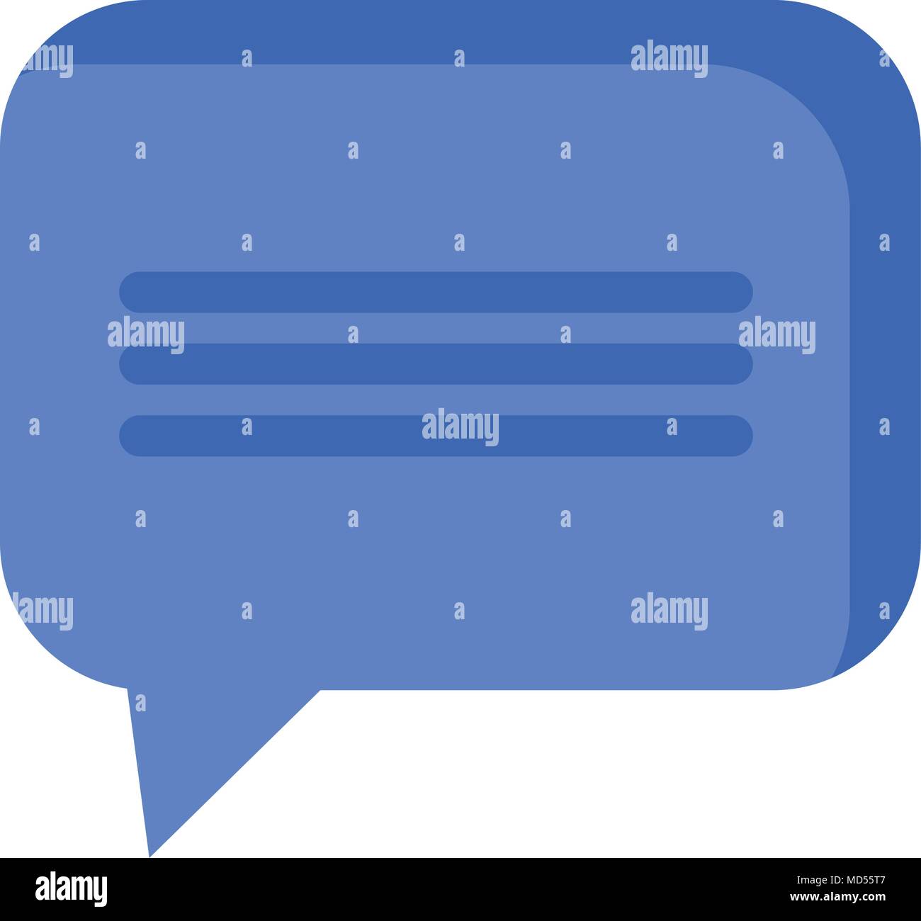speech bubble message icon Stock Vector Image & Art - Alamy
