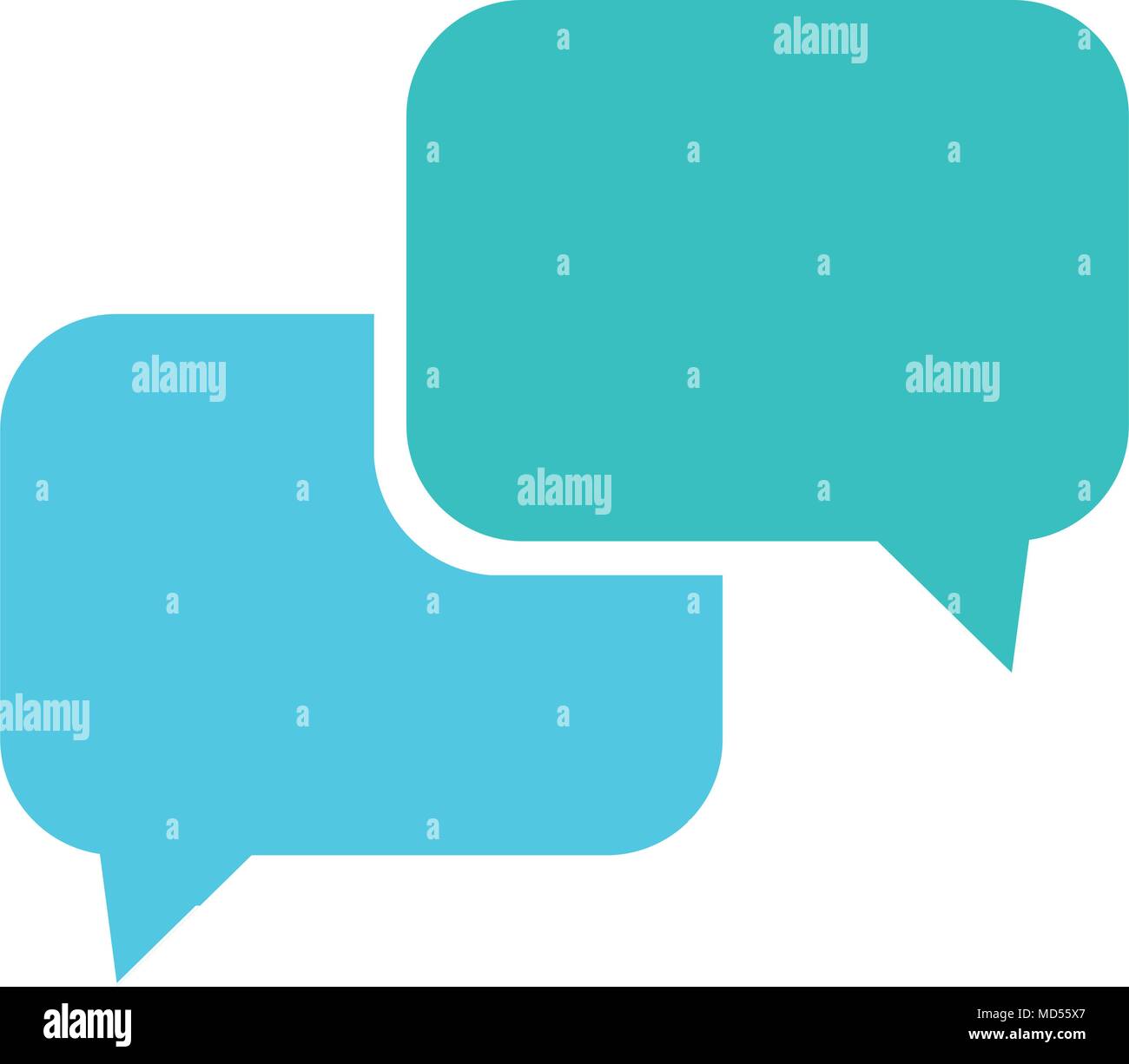 speech bubble message icon Stock Vector Image & Art - Alamy