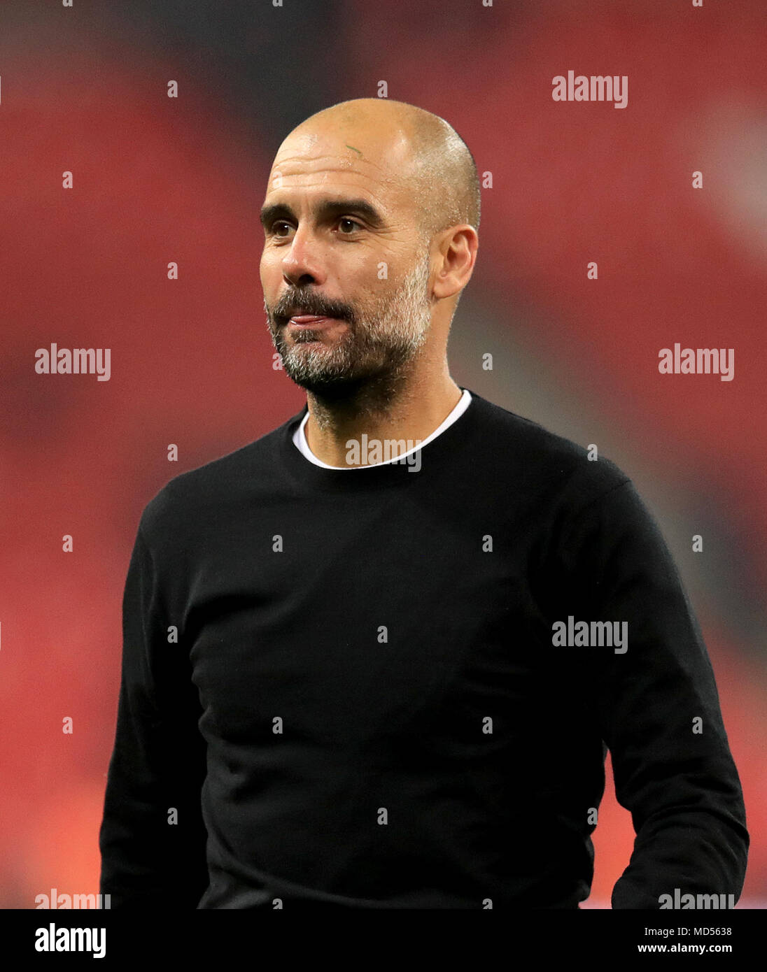 Manchester City manager Pep Guardiola Stock Photo - Alamy