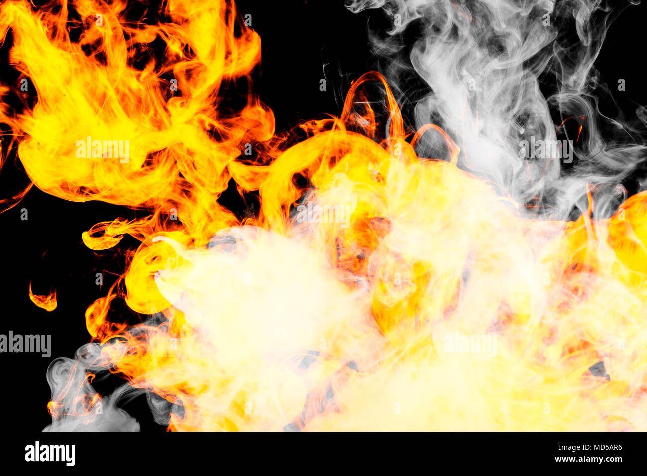 Fire flames background. Background of smoke vape Stock Photo - Alamy