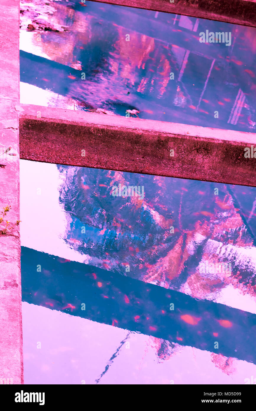 Vintage dirty pond pastel color to creative texture and pattern for ...