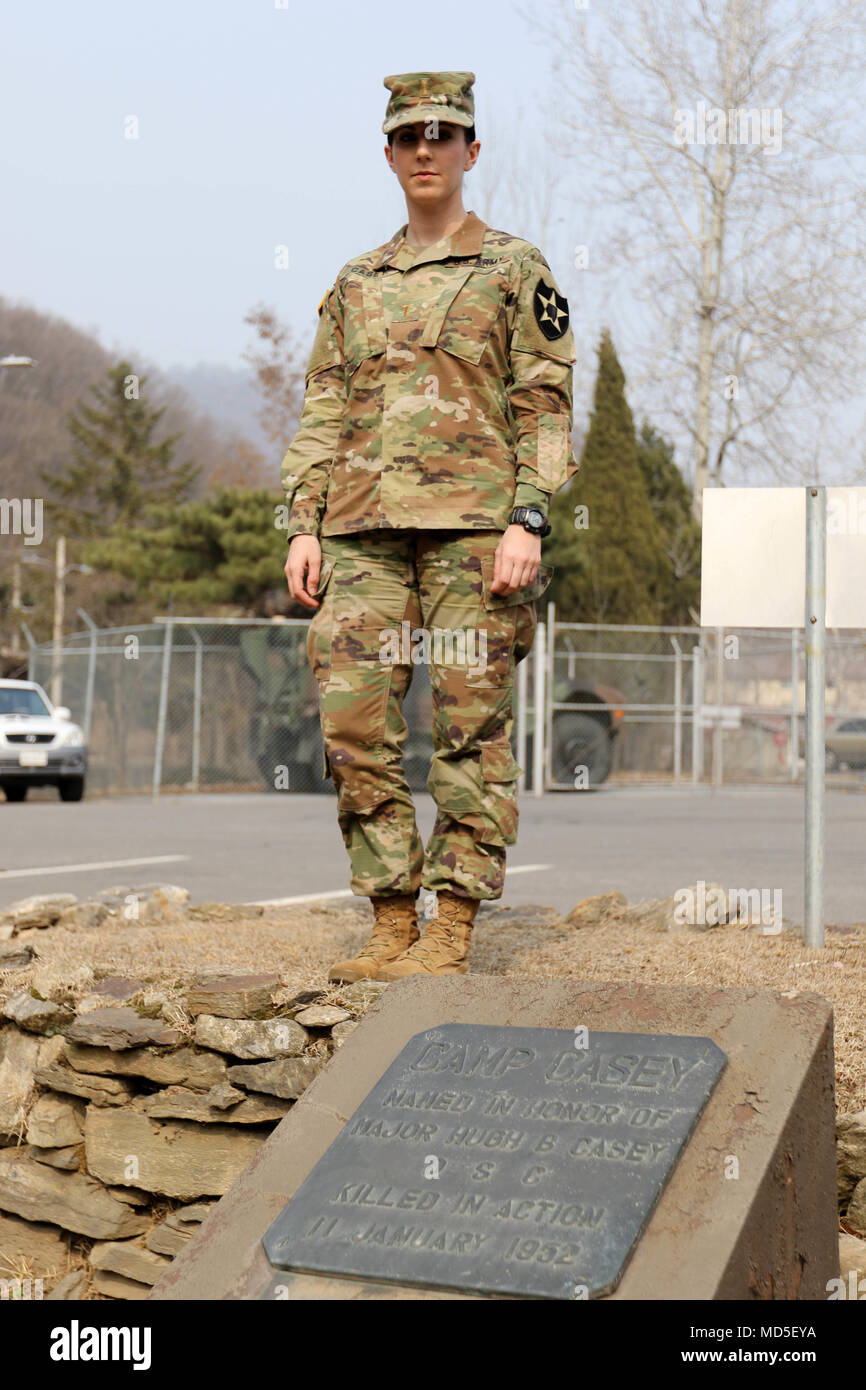 2nd Lt. Sarah Casey, native of Collierville, Tenn., assigned to 6th ...