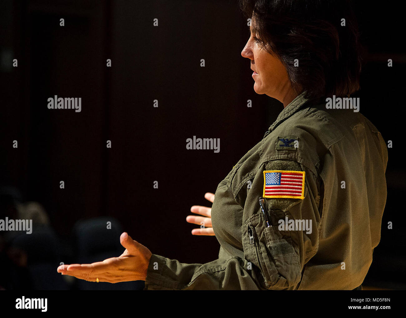 315th Airlift Wing Vice Commander, Col. Jeanine McAnaney welcomes ...