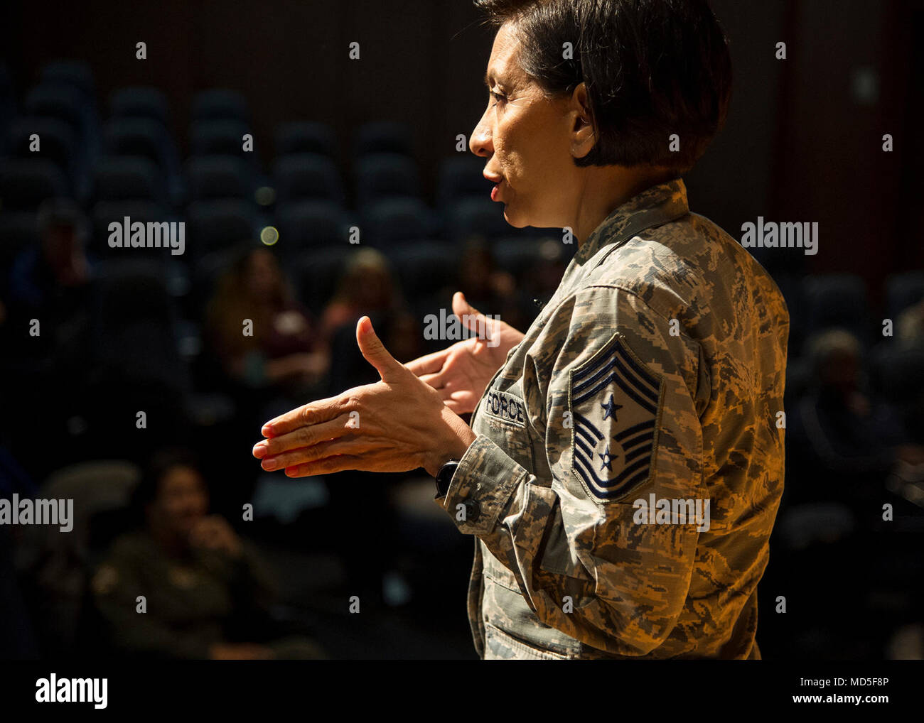 Air Force Reserve Command Chief Ericka Kelly shares her story starting ...