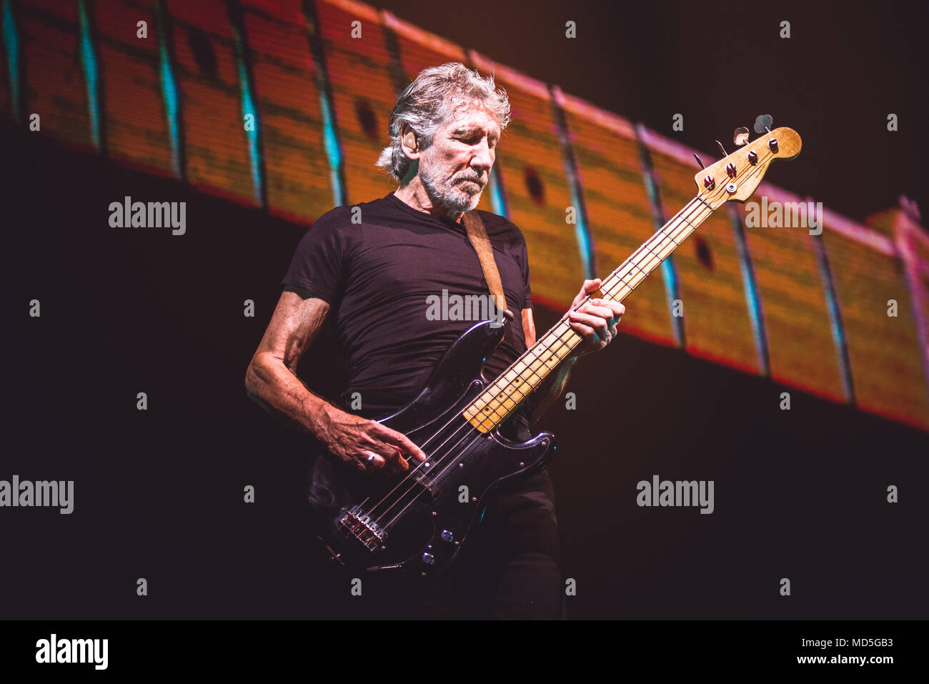 Milan, Italy. 17th Apr, 2018. The music legend, singer and song writer ...