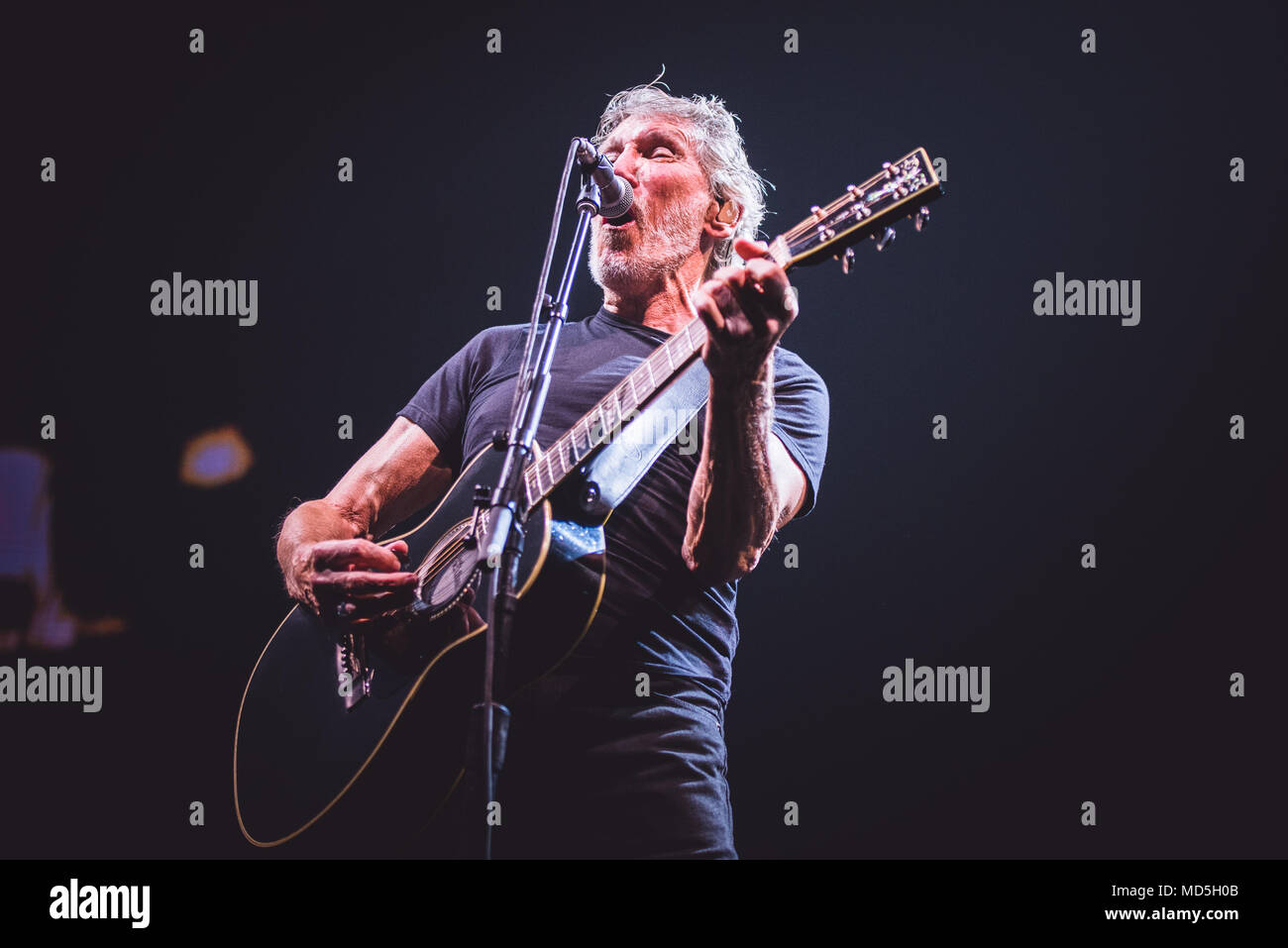 Milan, Italy. 17th Apr, 2018. The music legend, singer and song writer ...