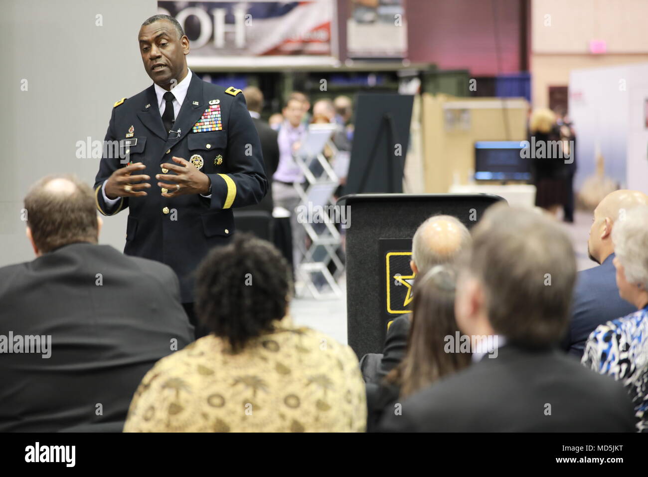 Maj. Gen. Cedric Wins, commanding general of the U.S. Army Research ...