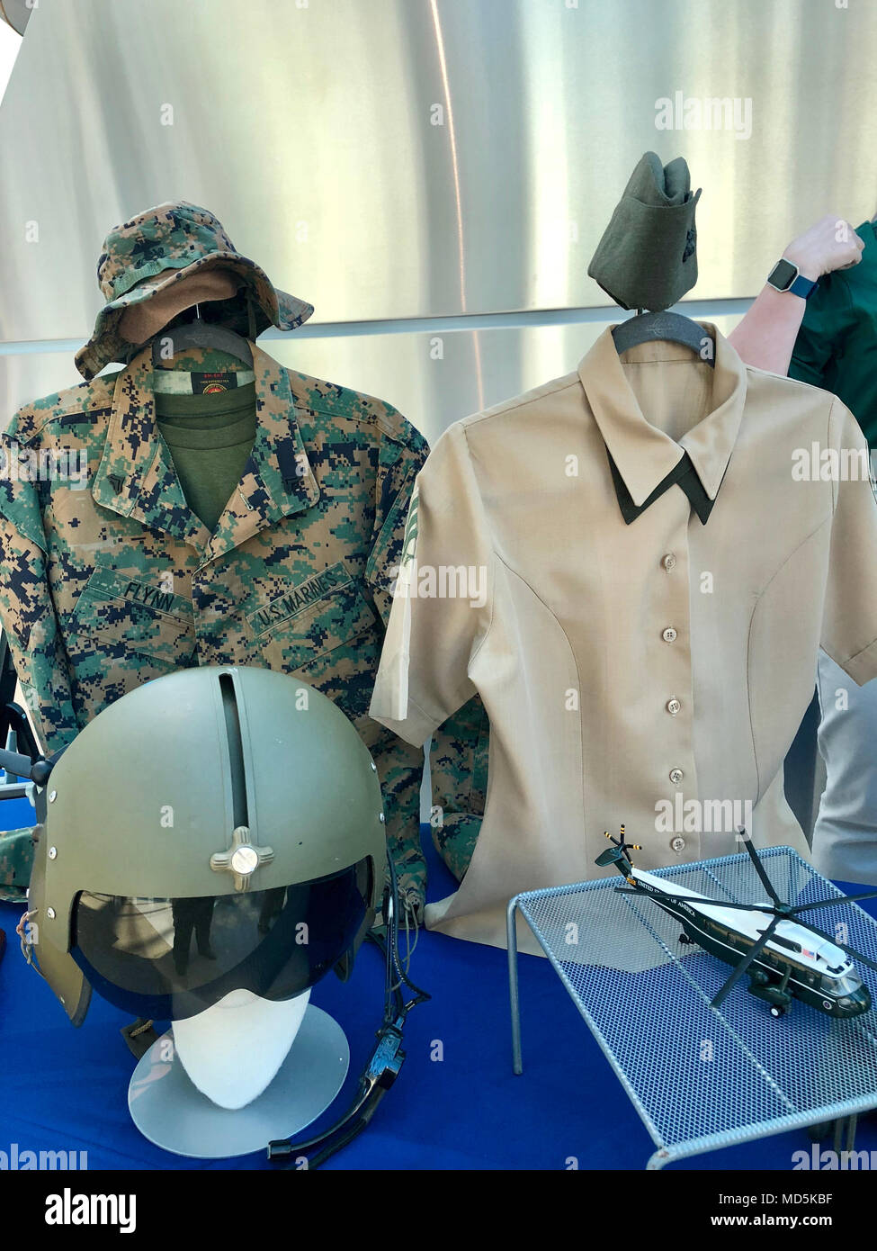Marine women's uniforms. (Photo by Angela McCrary Stock Photo - Alamy
