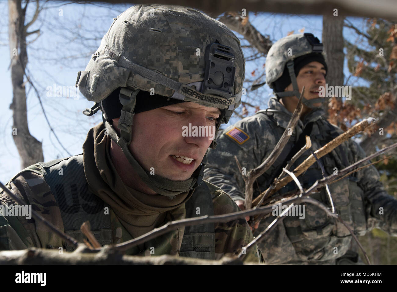 U.S. Army Sgt. 1st Class Joseph Seifridsberger with Headquarters and ...