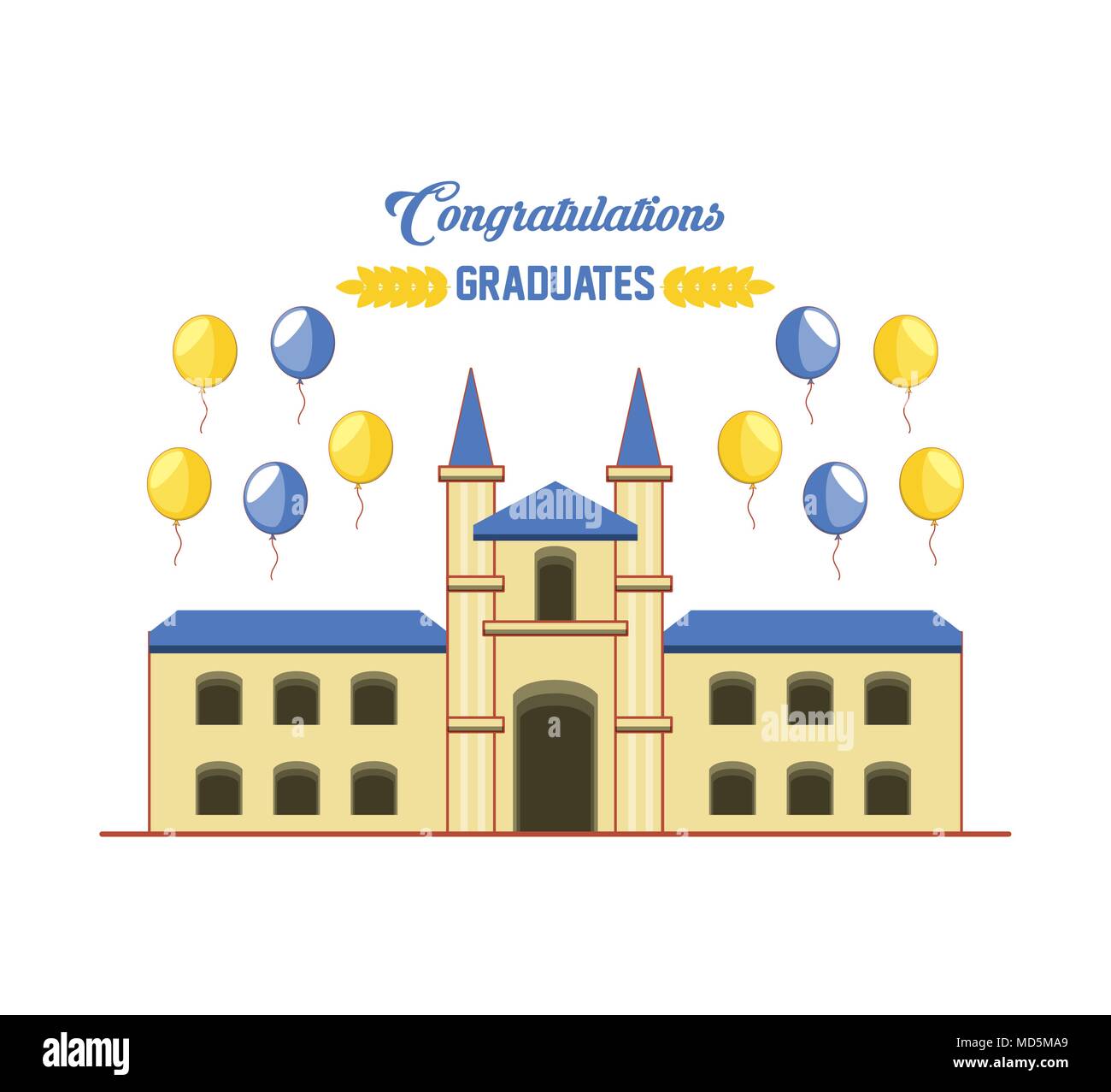 School building luxury Cut Out Stock Images & Pictures - Alamy