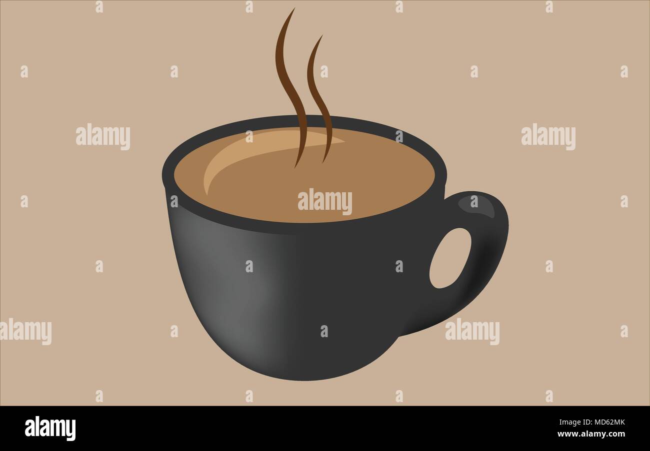 Hot coffee Vector Stock Vector Image & Art - Alamy