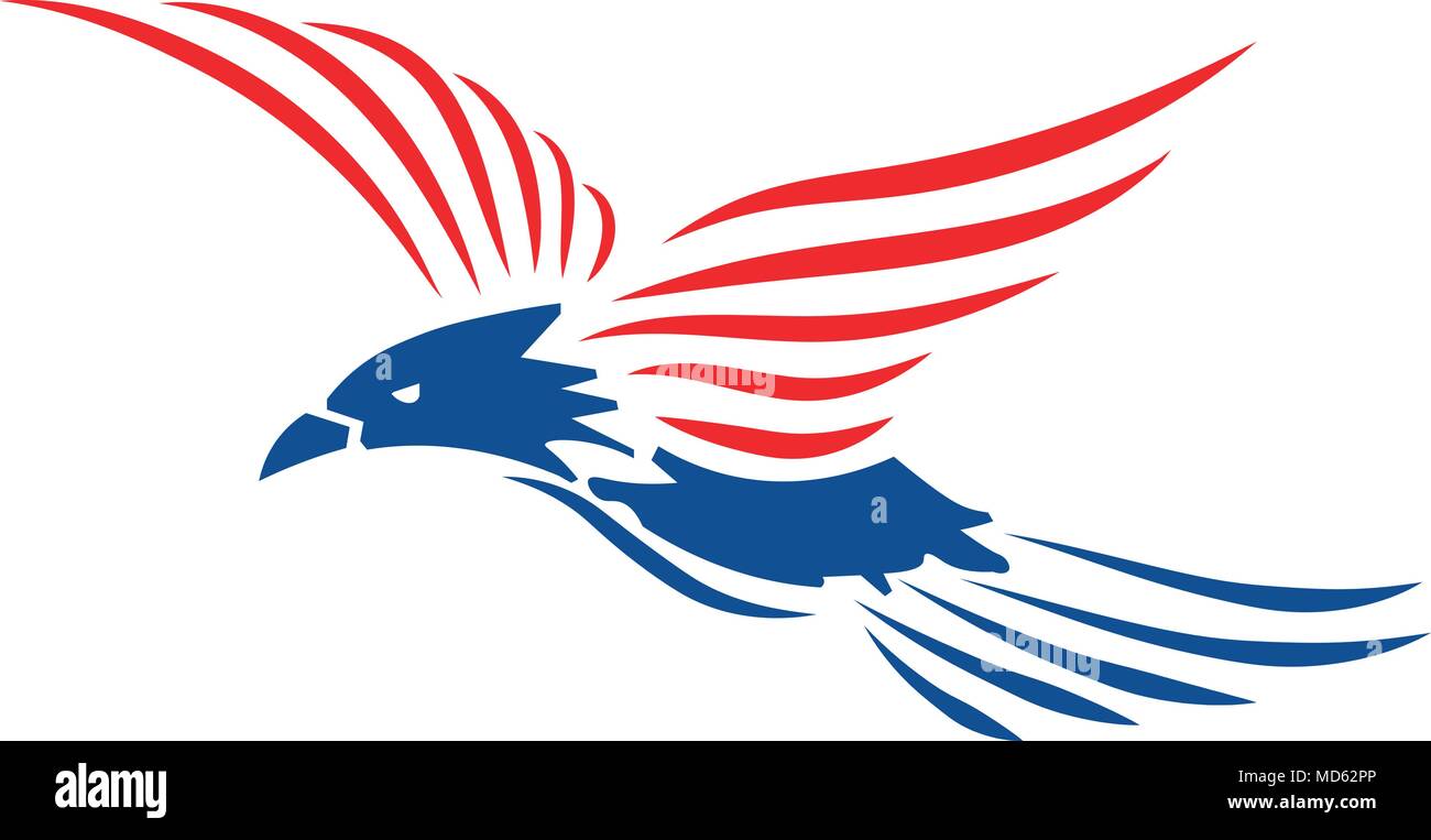 Eagle logos hi-res stock photography and images - Alamy