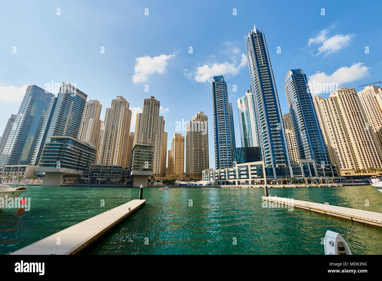 seafront dubai marina Stock Photo - Alamy