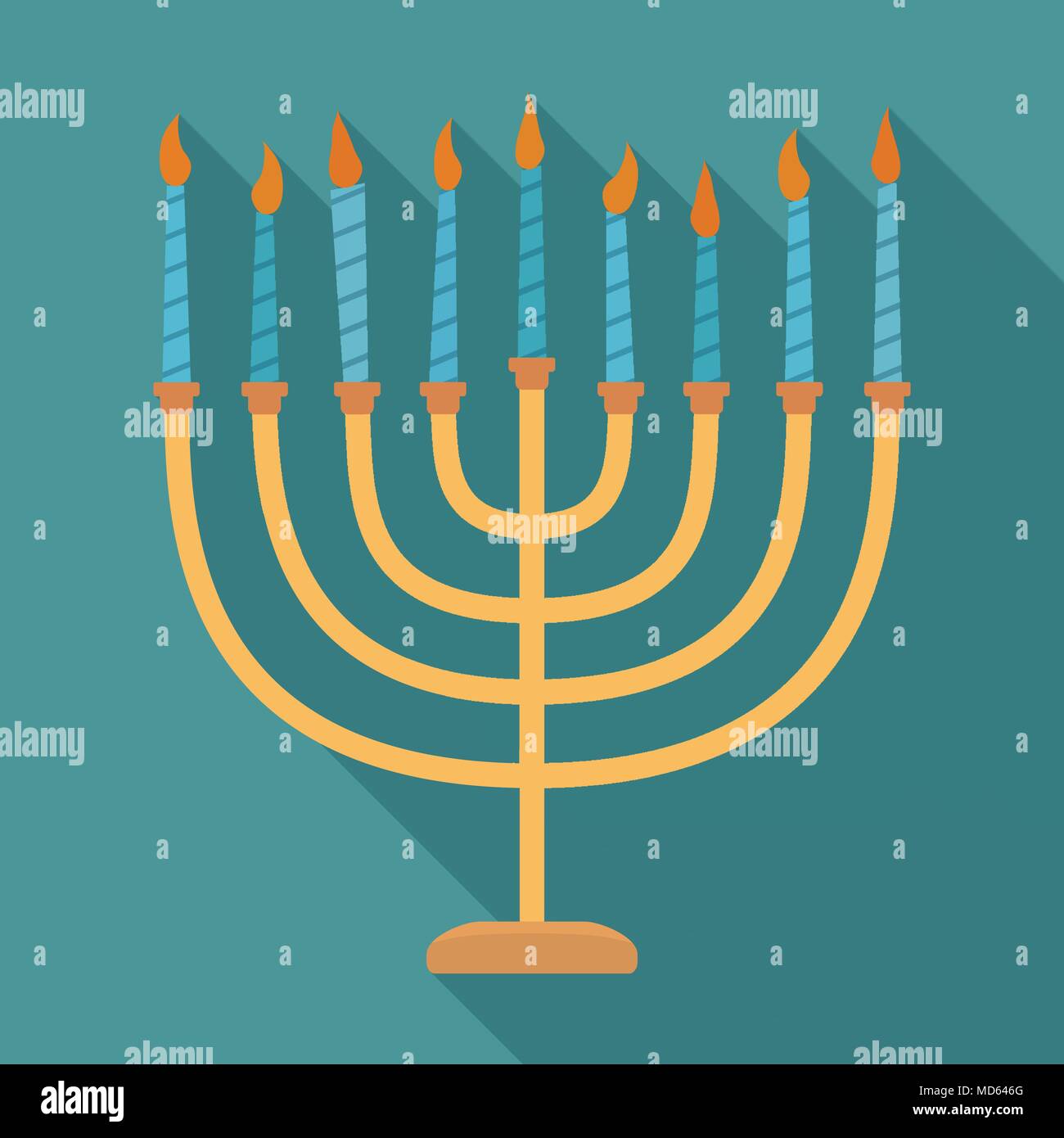 Menora vector vectors Stock Vector Images - Alamy