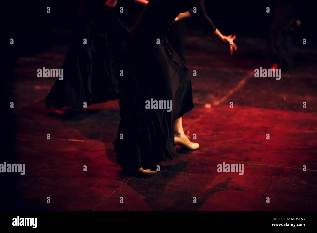 Flamenco. Performance on stage Stock Photo - Alamy