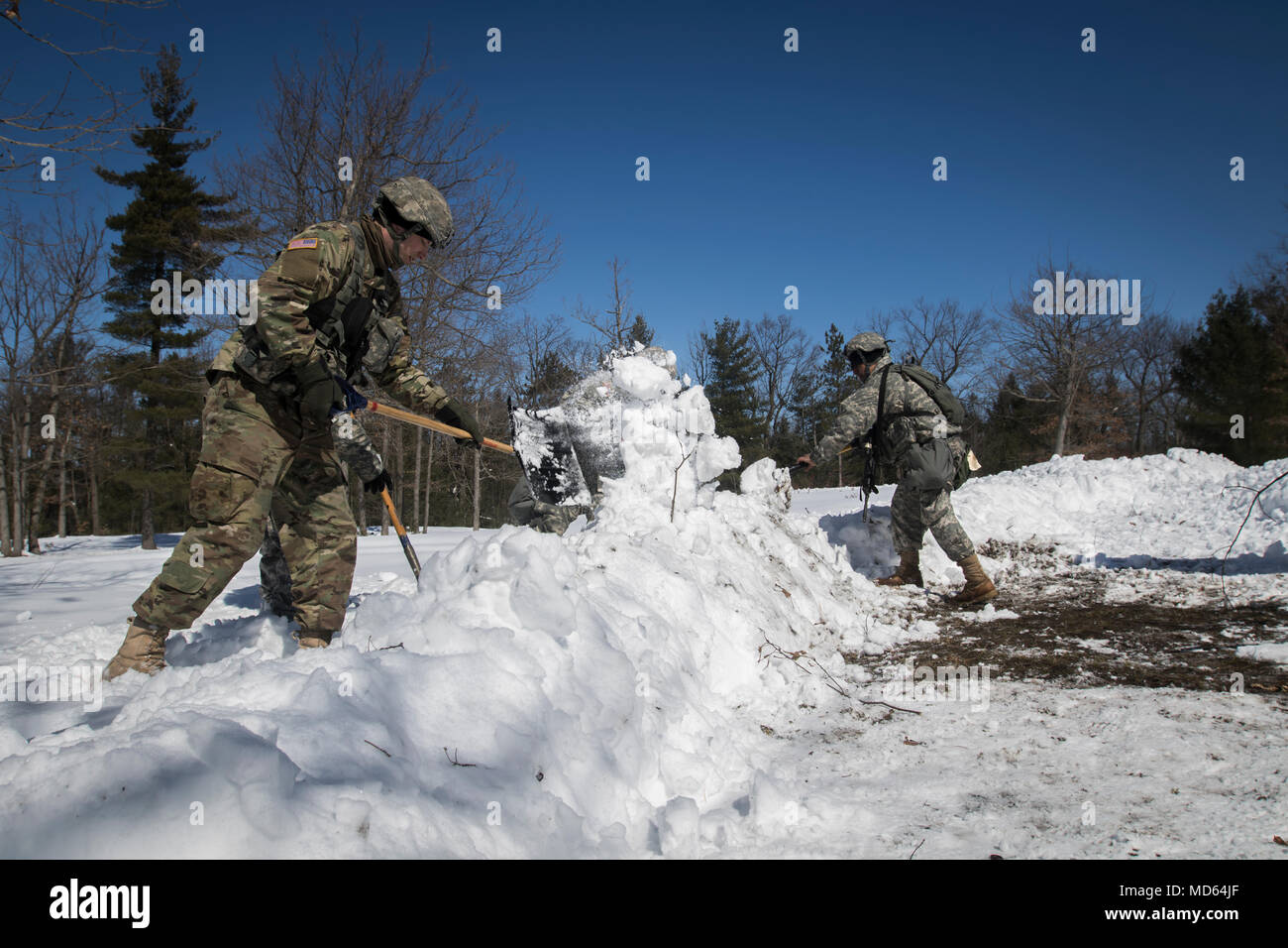 Hasty fighting position hi-res stock photography and images - Alamy