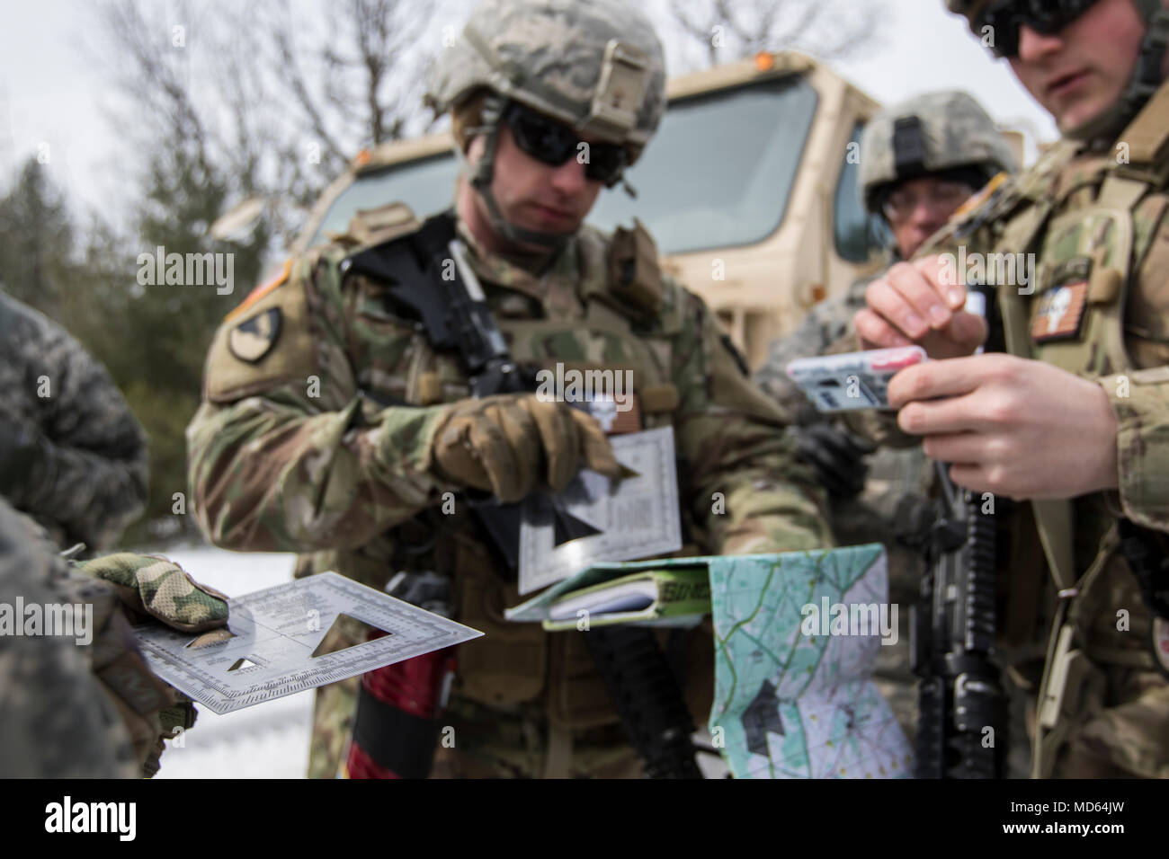 A Soldier with the 680th Engineer Company, 479th Engineer Battalion ...
