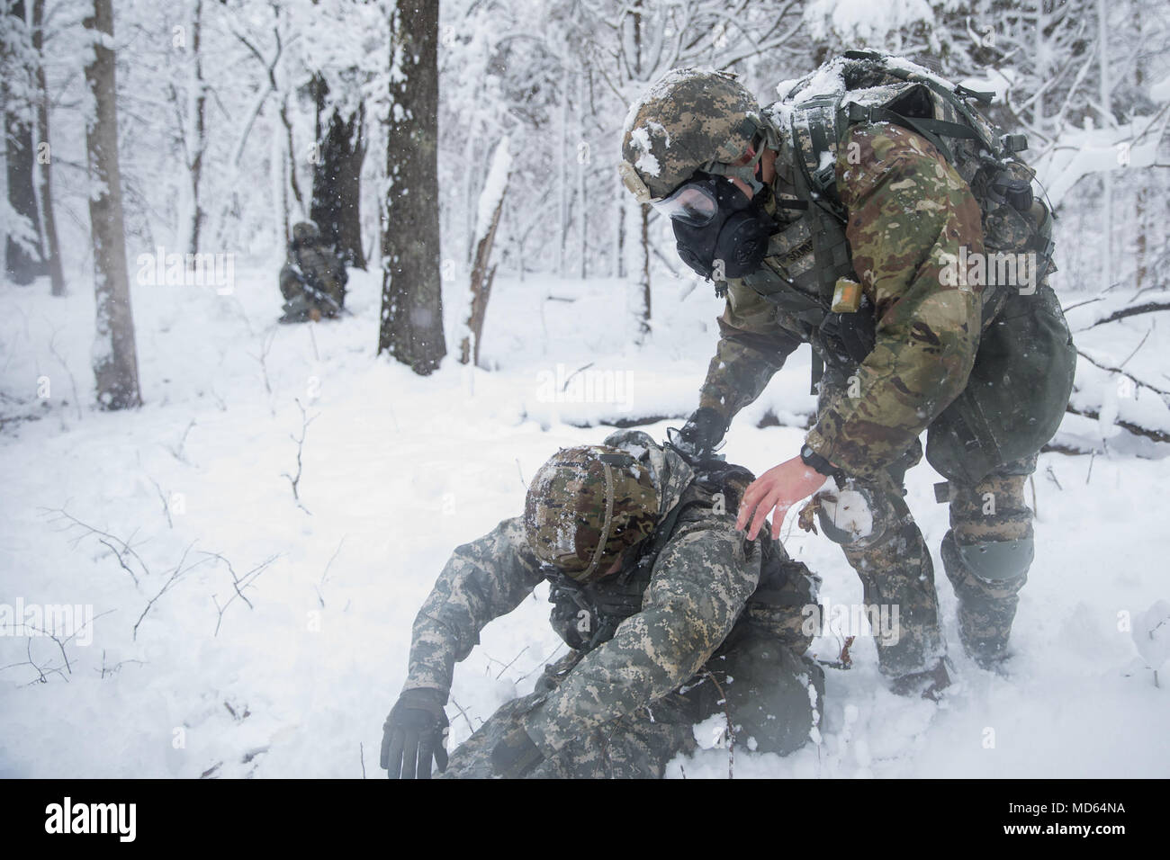 U.S. Army Reserve Pfc. Anton Soukup, of the 982nd Combat Camera Company ...