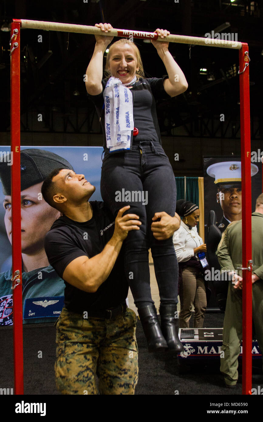 RENO, NV - Jessica Francois, a security analyst for Airbus from Hendon ...