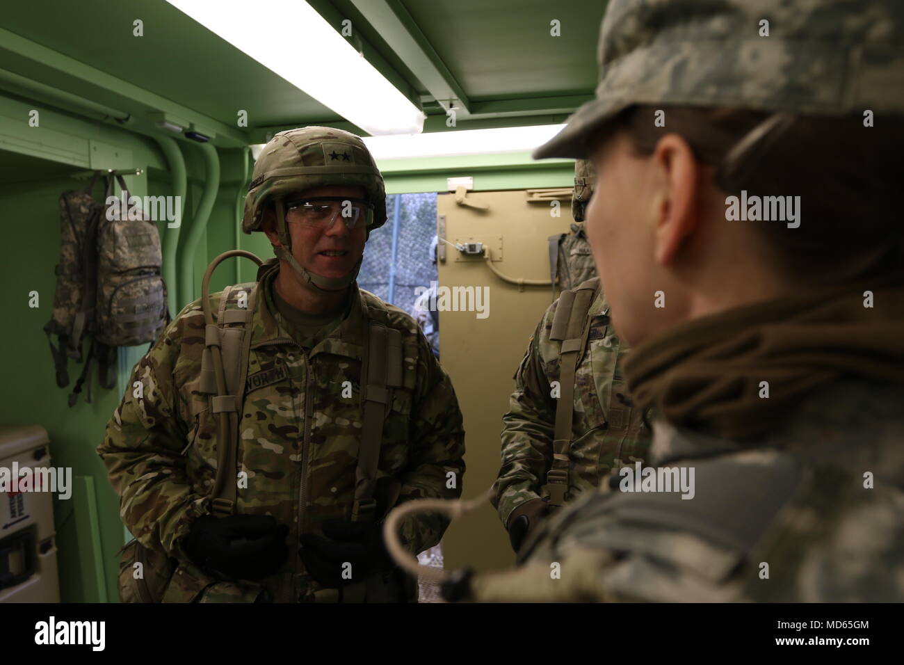 Maj. Gen. Steven W. Ainsworth, commanding general of the 377th Theater ...