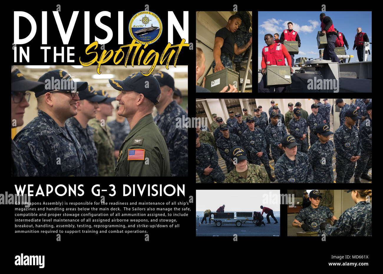 NORFOLK, Va. (March 23, 2018)-- Photo story of USS Gerald R. Ford's ...